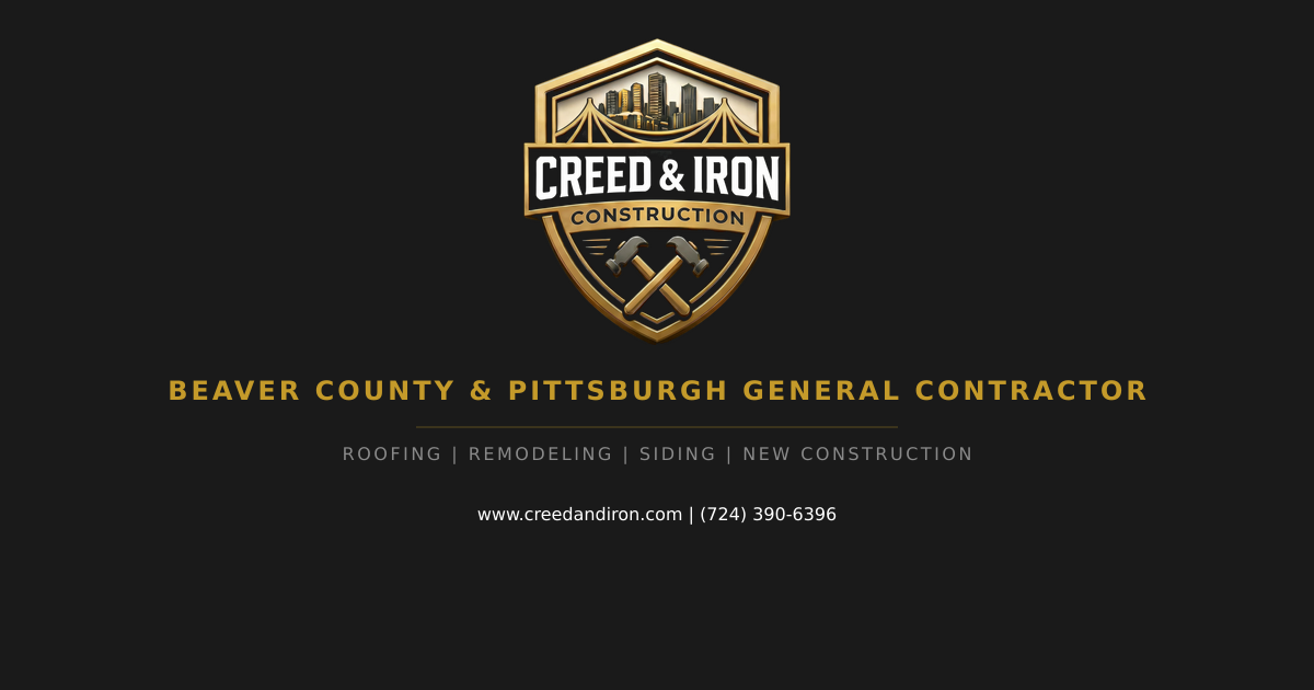 Creed & Iron Construction | Beaver County General Contractor